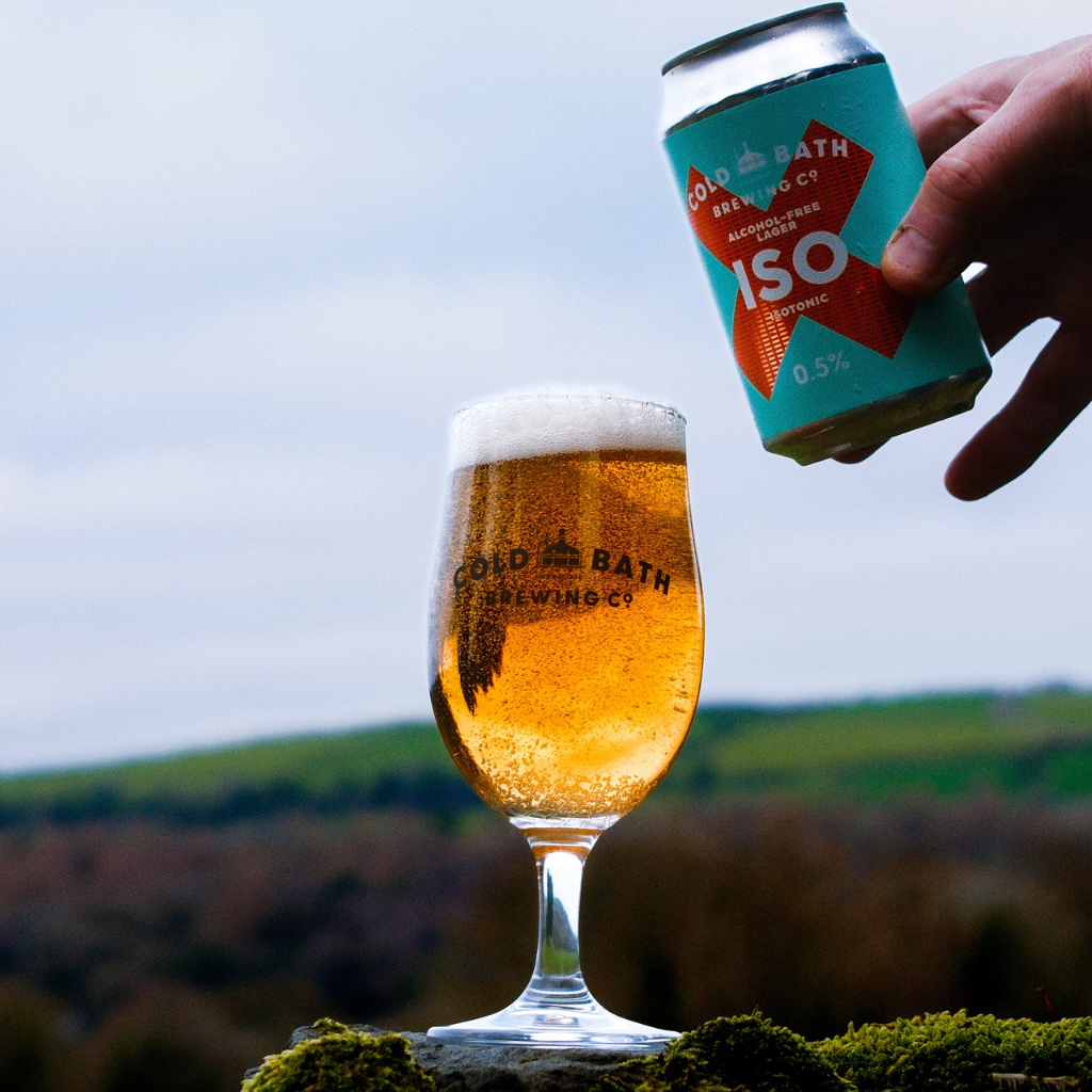 Cold Bath ISO AF Lager Isotonic ~ 330ml Can – Alcohol Free Drinks Company