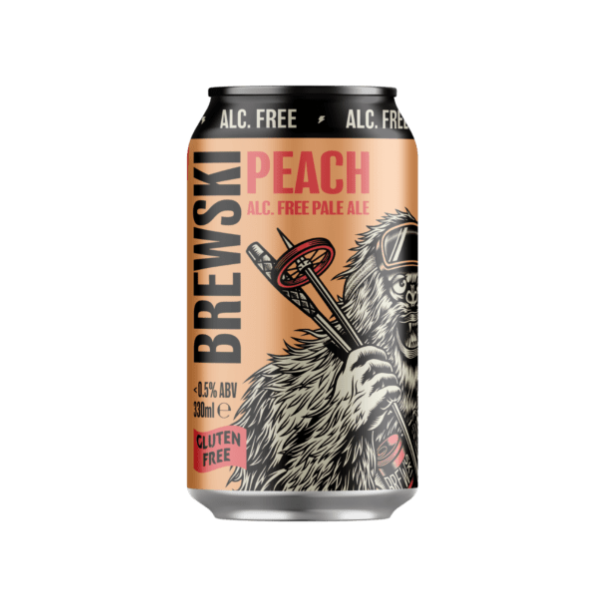 Renegade Brewery - Brewski - Peach Pale Ale – Alcohol Free Drinks Company