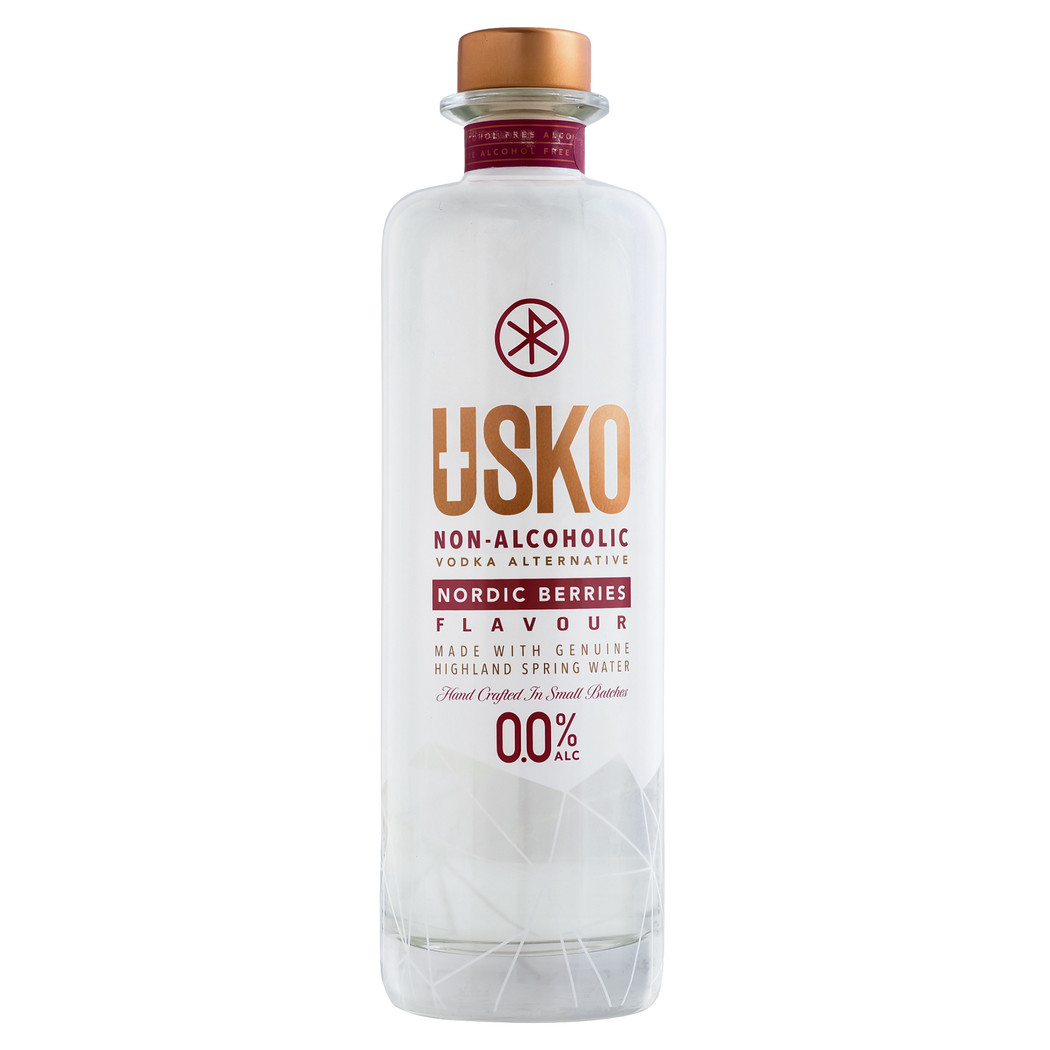 USKO Nordic Berry Vodka Alternative – Alcohol Free Drinks Company