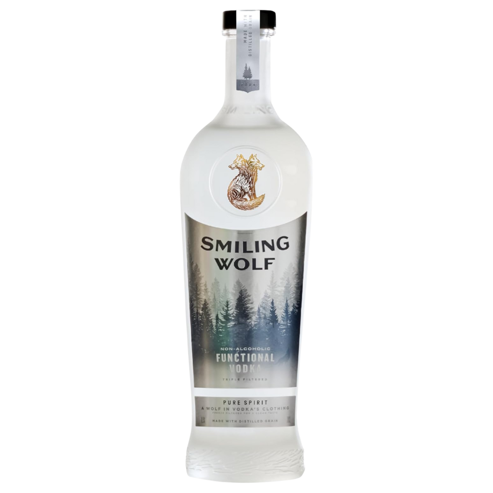 Smiling Wolf Crystal Vodka Style Spirit 70cl – Alcohol Free Drinks Company